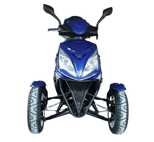 Topstar 200 Trike, 3-Wheel Motorcycle, Automatic Shifting, Trunk, 12-i ...