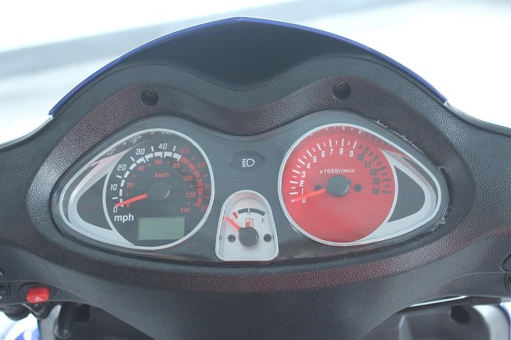 Topstar 50cc Trike, 3-Wheel Motorcycle, Automatic Shifting, Trunk, 12 ...