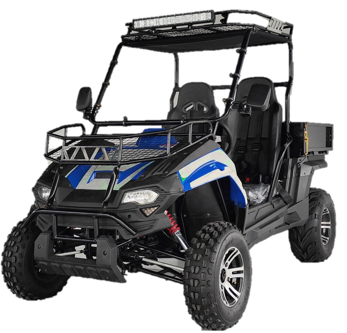 TrailMaster Challenger 200EUX UTV Side-by-Side, Front Cargo Rack, Rear ...