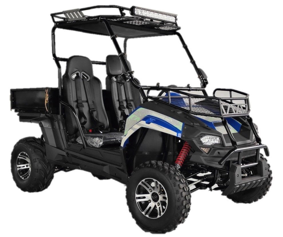 TrailMaster Challenger 200EUX UTV Side-by-Side, Front Cargo Rack, Rear ...