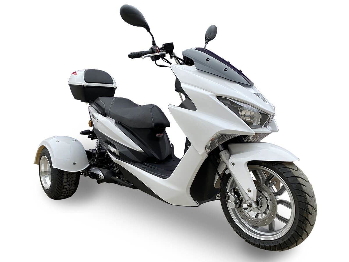 Trifecta 150cc Street Trike, Automatic, Disc Brakes, Aluminum Wheels ...