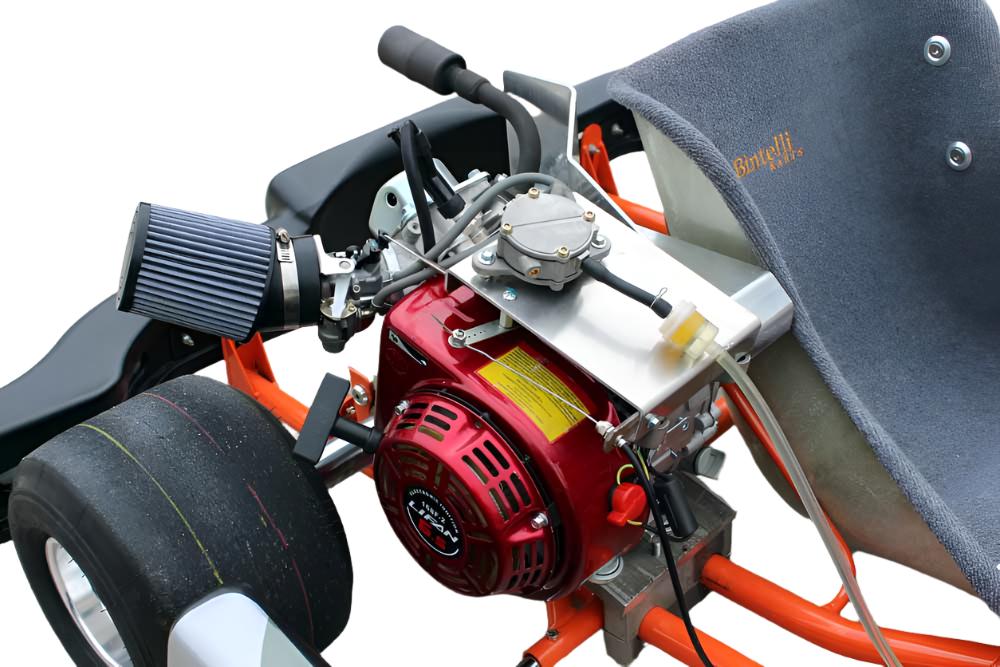 VS1 Adult Racing Go Kart, 196cc Clone Engine, Chrome Moly Steel Frame ...