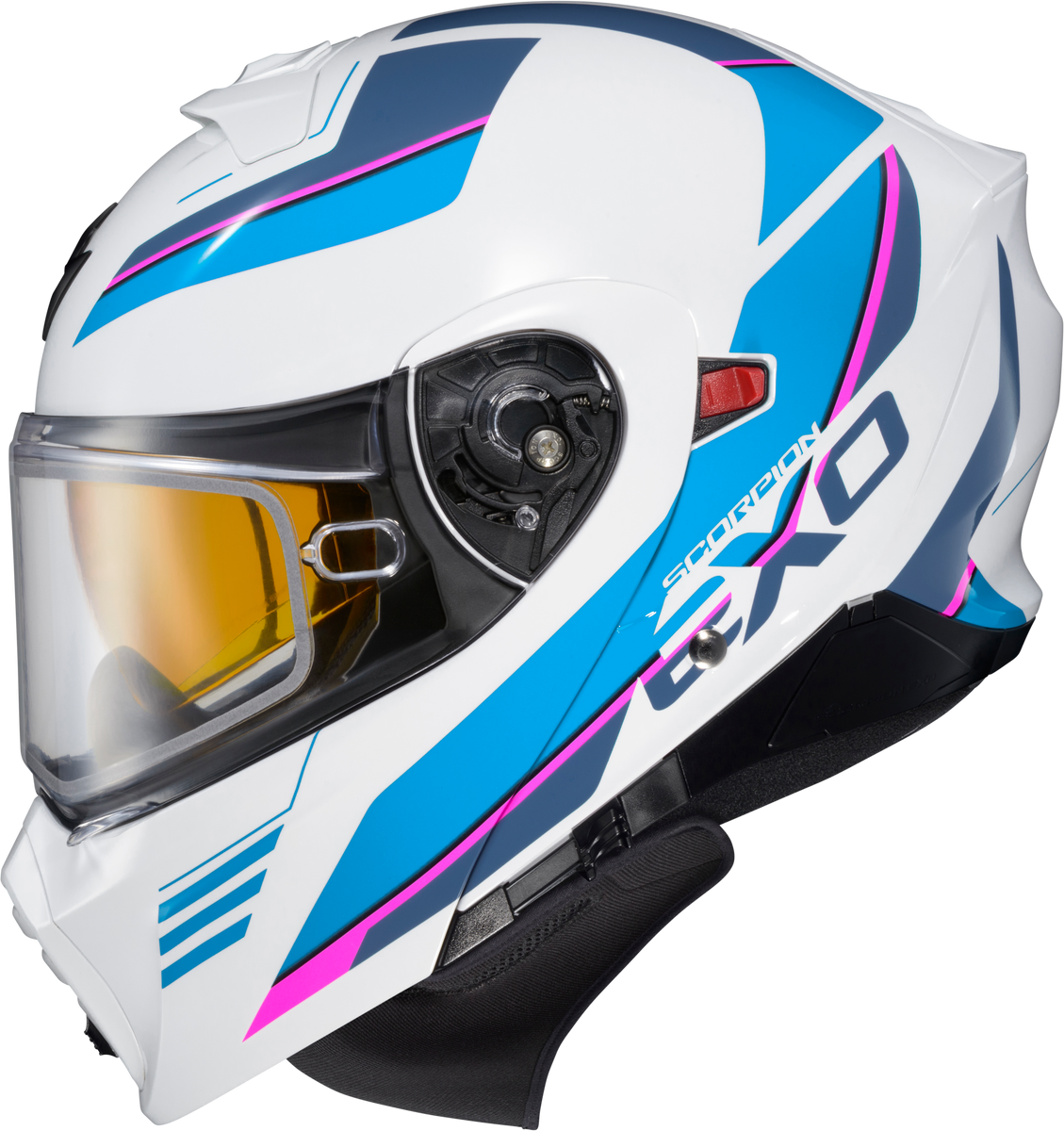 Exo-Gt930 Cold Weather Helmet Modulus Wht/Blu Md (Dual Pane) – GoKarts USA®