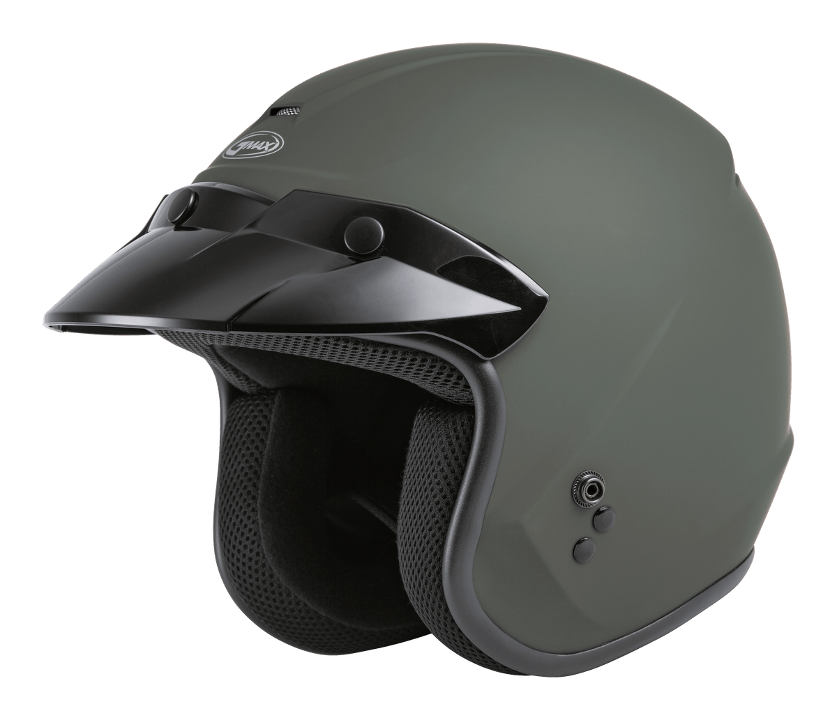 Of-2 Open-Face Helmet Matte Green Xl – GoKarts USA®