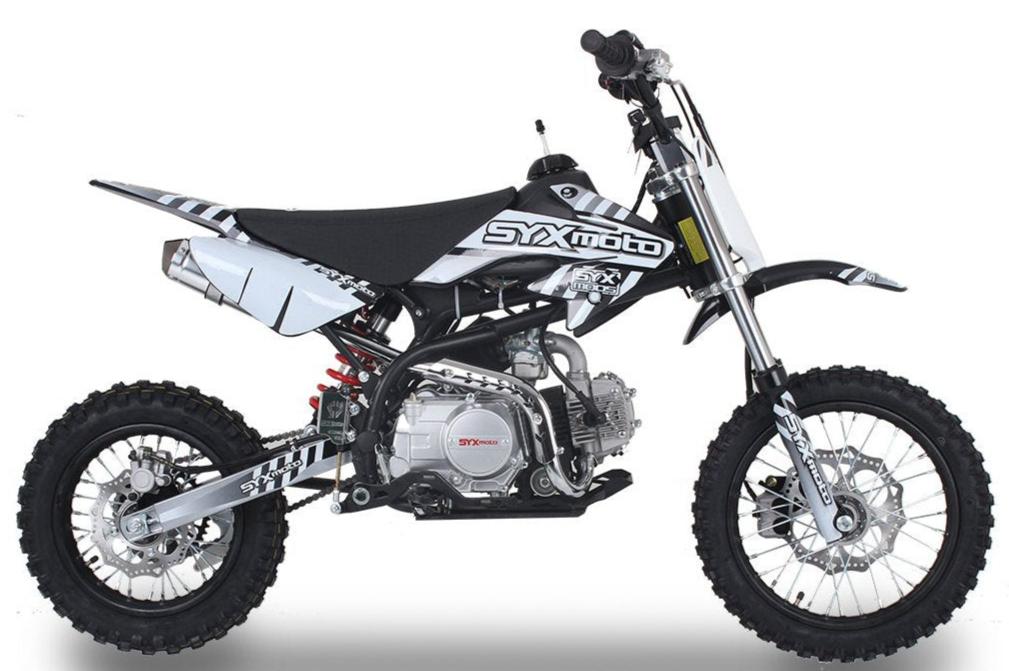 SYX Moto Roost 125cc Pit Bike, Electric Start, Automatic Shifting, (14 ...